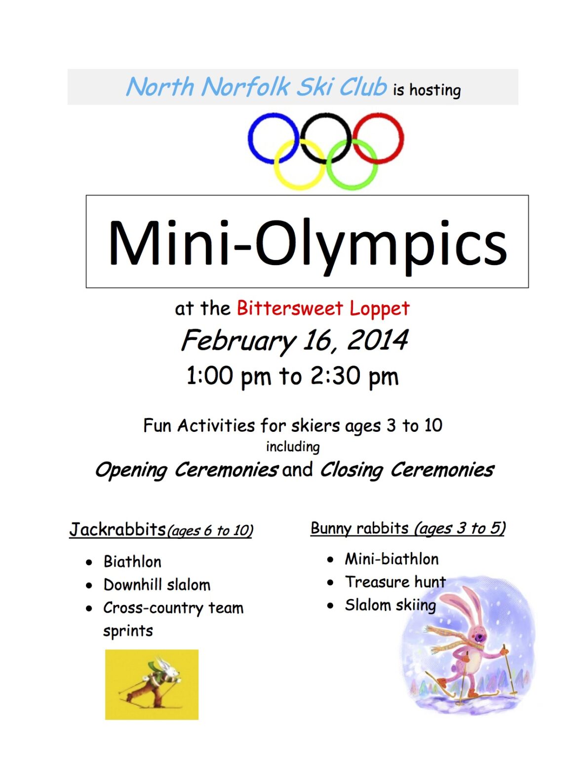 Bittersweet Mini Olympics - CCSAM